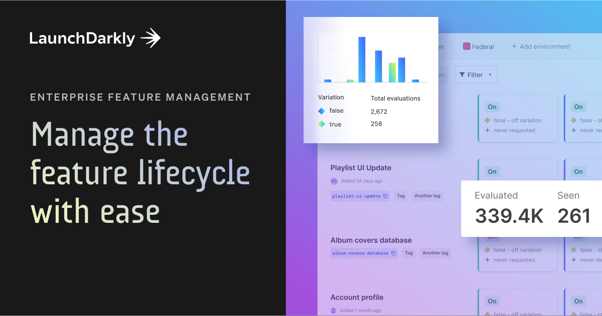 Manage the feature lifecycle with ease | LaunchDarkly
